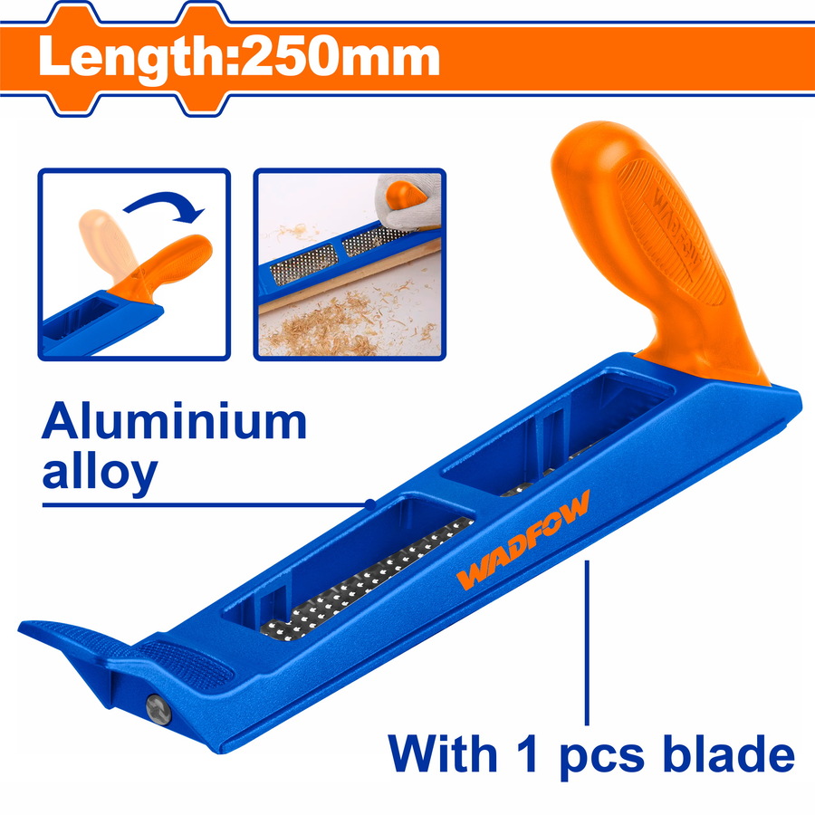 WADFOW Surform plane 250mm (WBP1101) - Wadfow