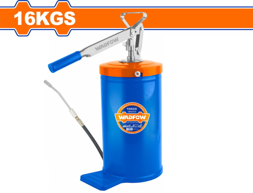 WADFOW Hand-operated grease lubricator 16Kg (WHY1A16) - Wadfow