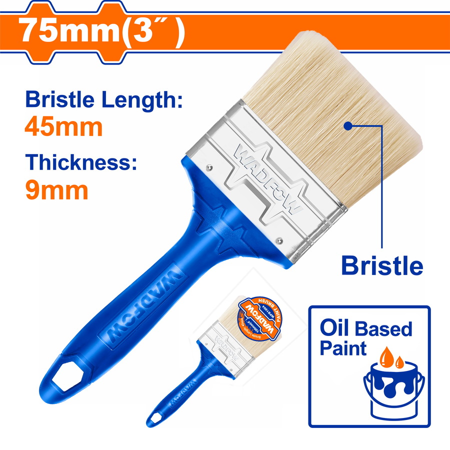 WADFOW Paint brush 3" (WPB1903) - Wadfow